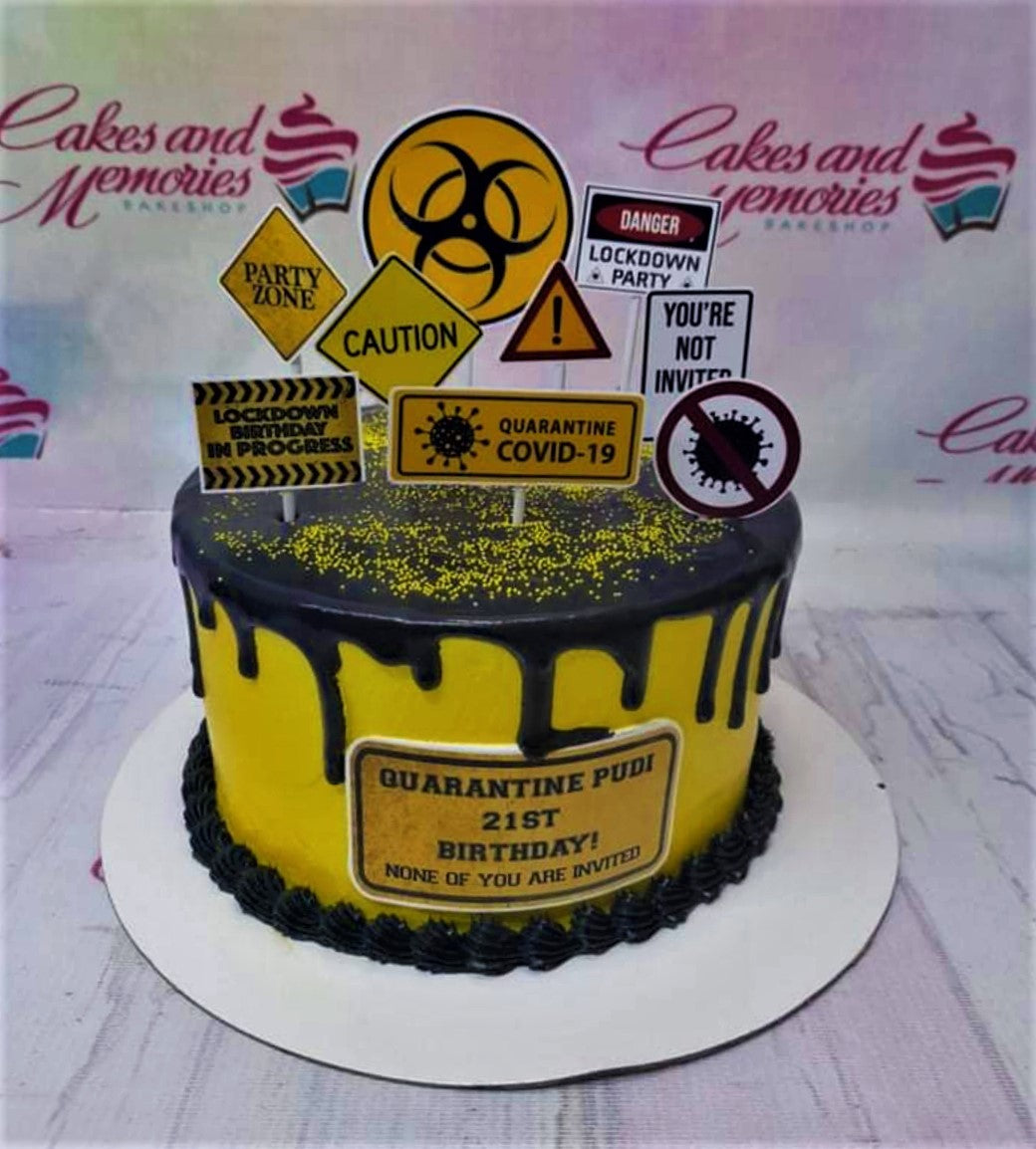 Quarantine Cake - 1104 – Cakes and Memories Bakeshop