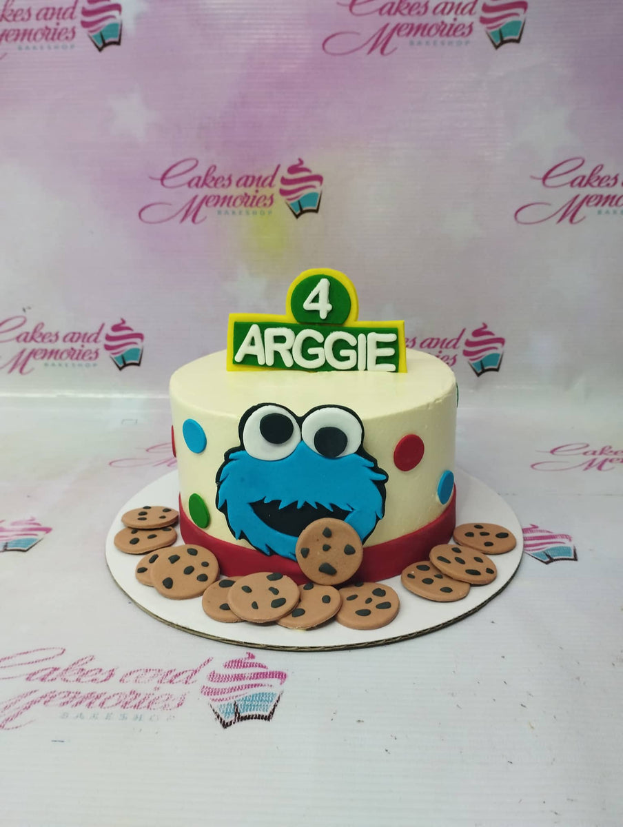 Sesame St Cake - 1120 – Cakes and Memories Bakeshop