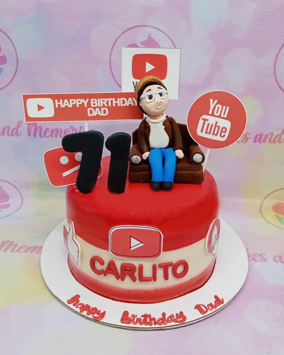 Social Media Cake - 1134 – Cakes and Memories Bakeshop