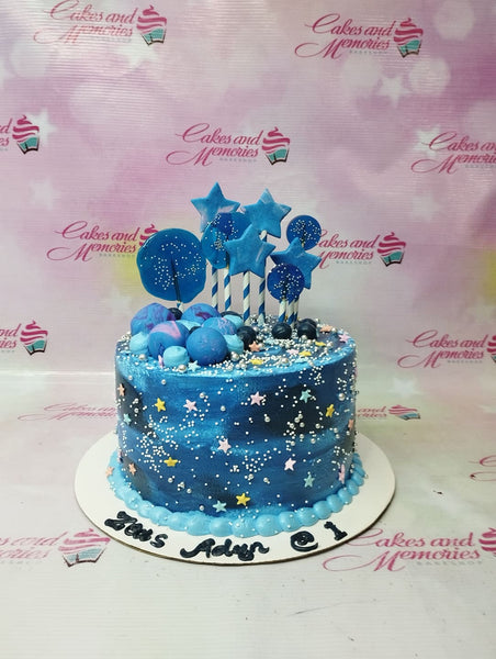 Space Cake - 1126 – Cakes and Memories Bakeshop