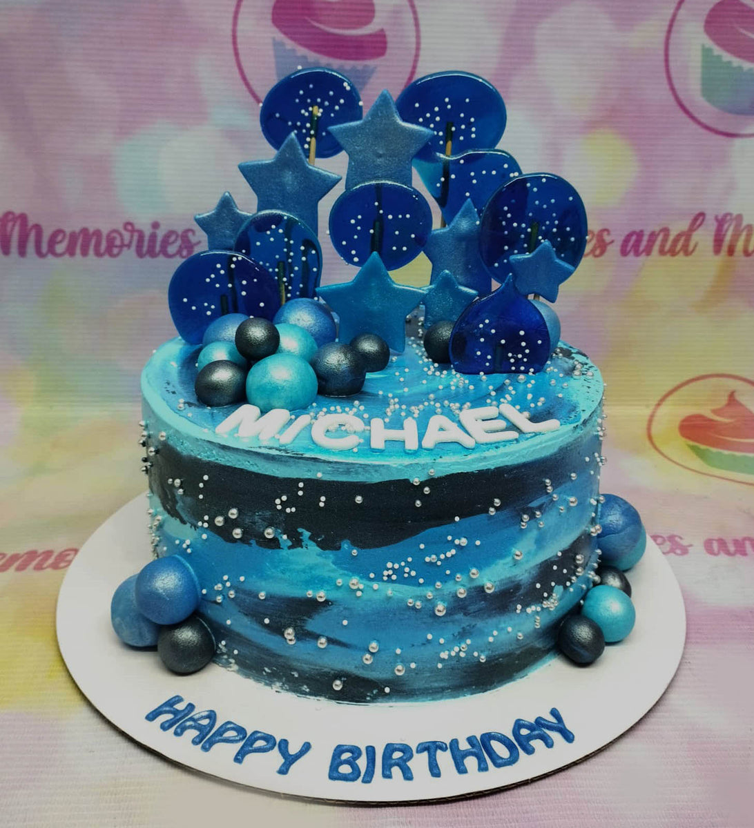 Stars Cake - 1101 – Cakes and Memories Bakeshop