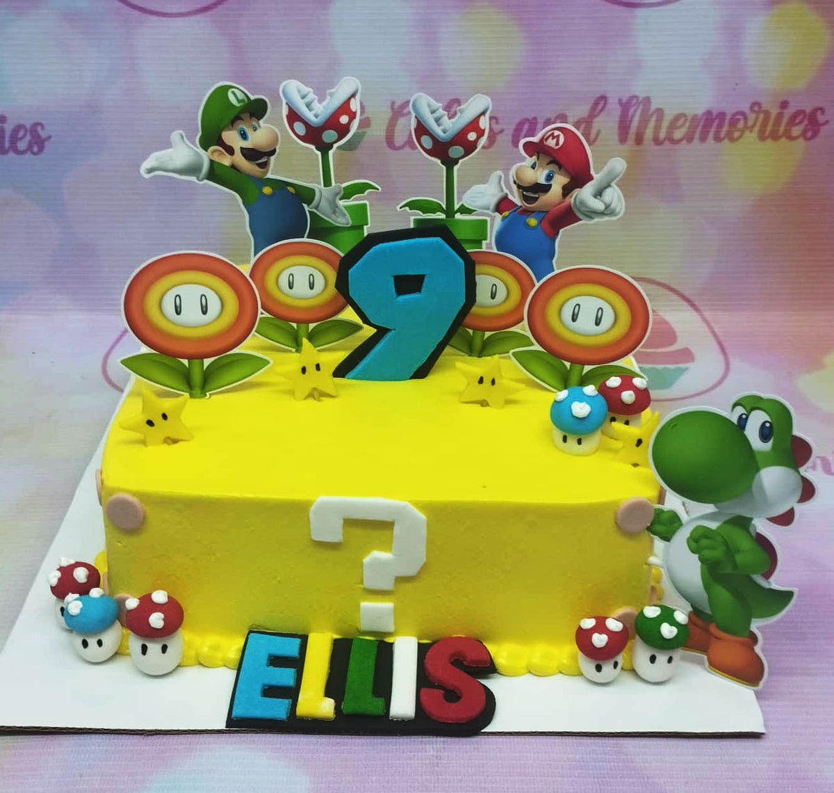 Super Mario Cake - 5301 – Cakes and Memories Bakeshop