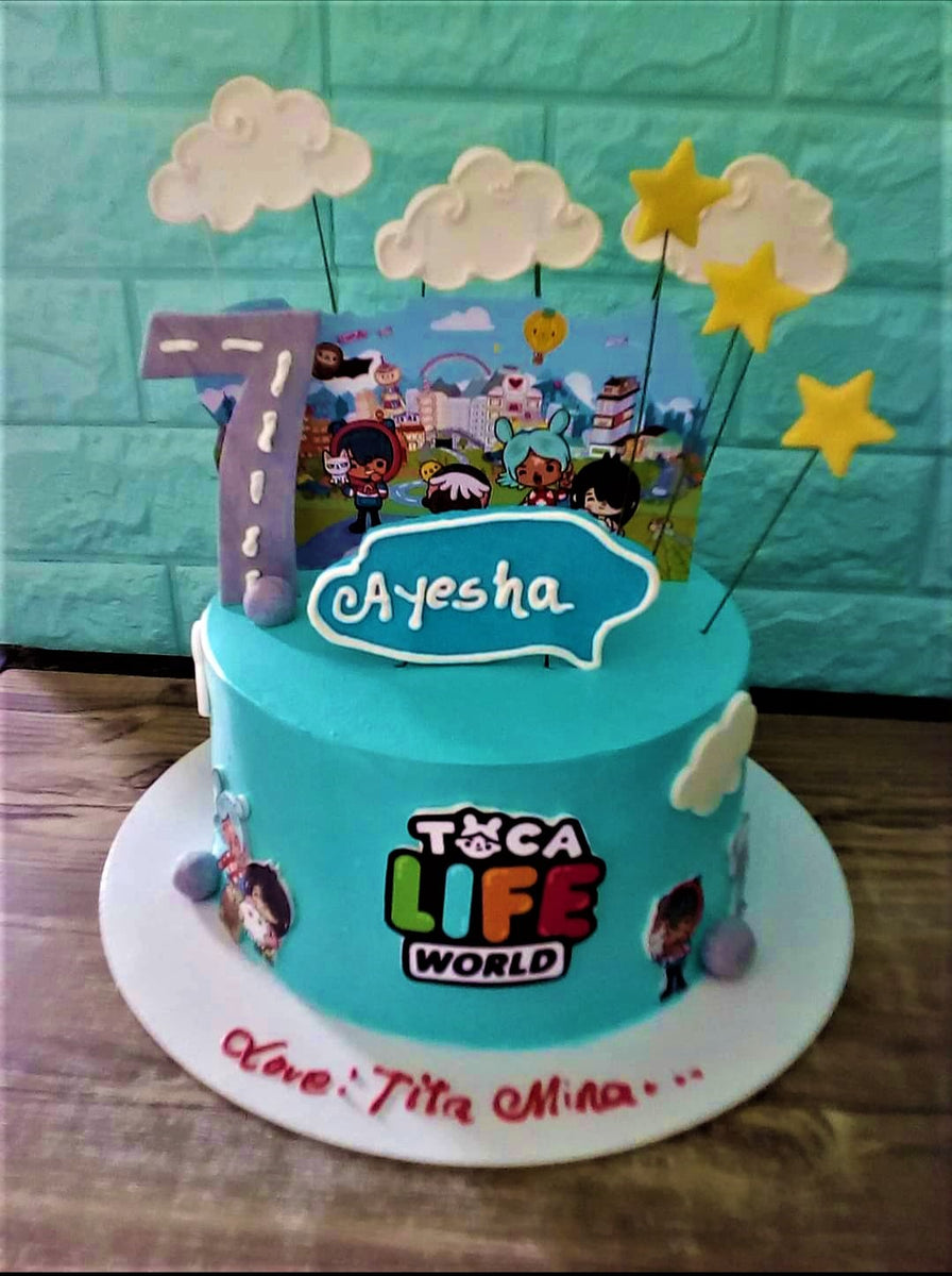 Toca Life Cake - 1104 – Cakes and Memories Bakeshop