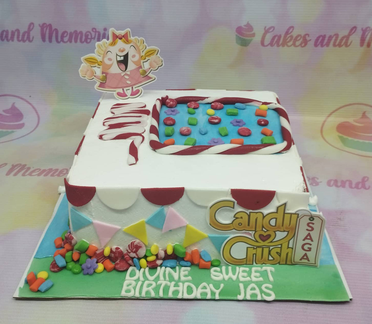 Video Games Cake - 5305 – Cakes and Memories Bakeshop