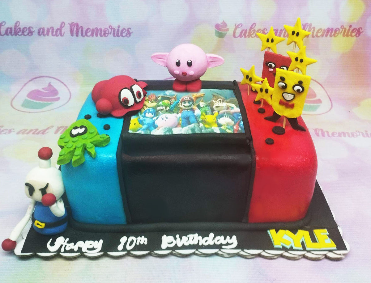 Video Games Cake - 5306 – Cakes and Memories Bakeshop