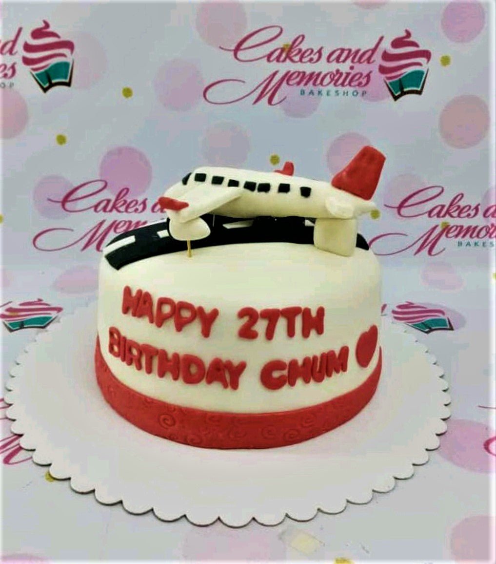 Airplanes Cake - 1115 – Cakes and Memories Bakeshop