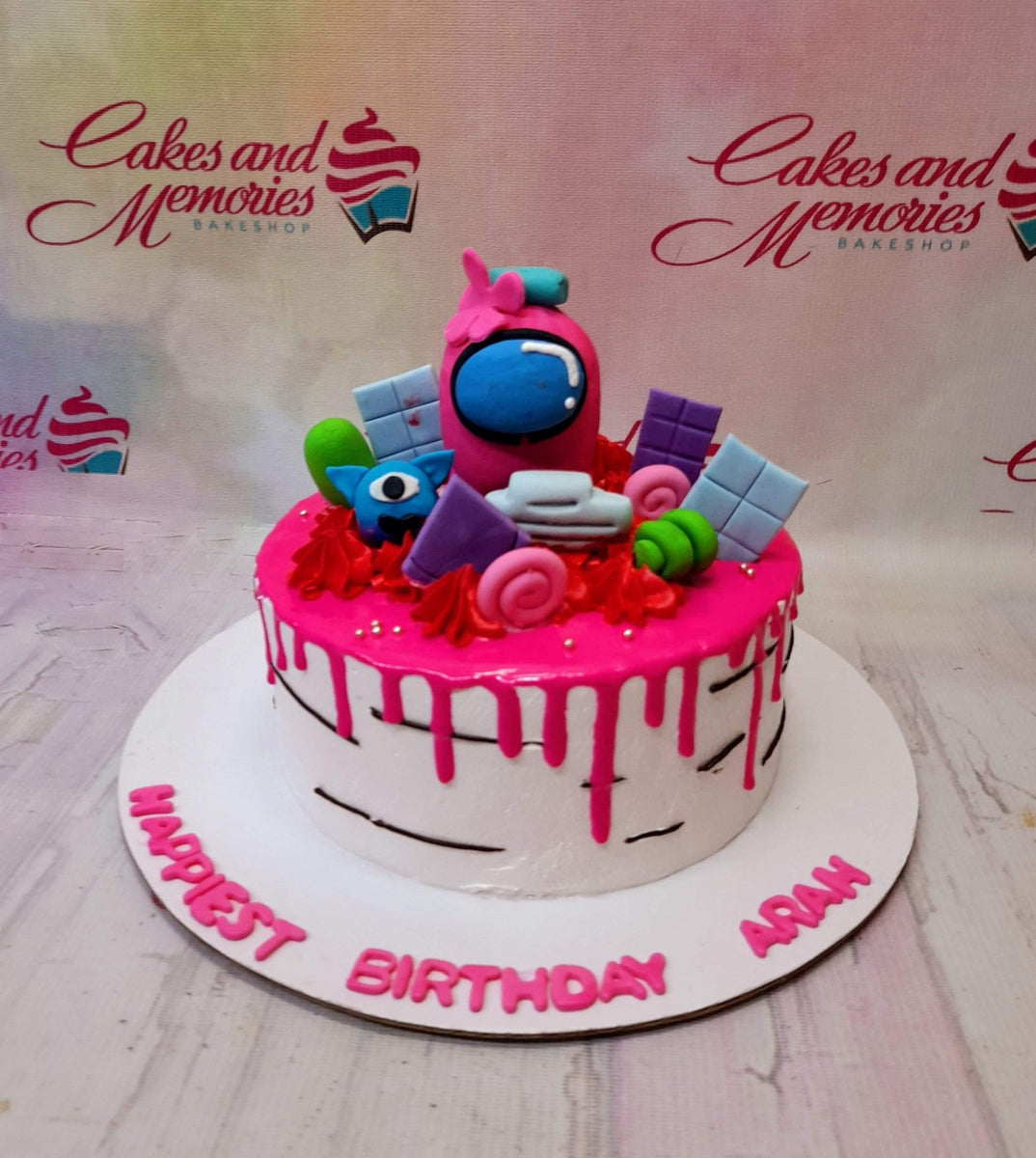 Among us Cake - 1109 – Cakes and Memories Bakeshop