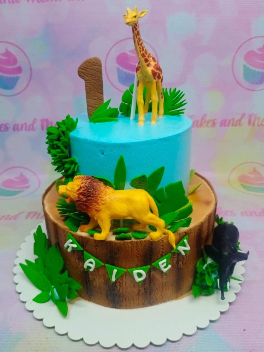 Safari Cake - 2246 – Cakes and Memories Bakeshop