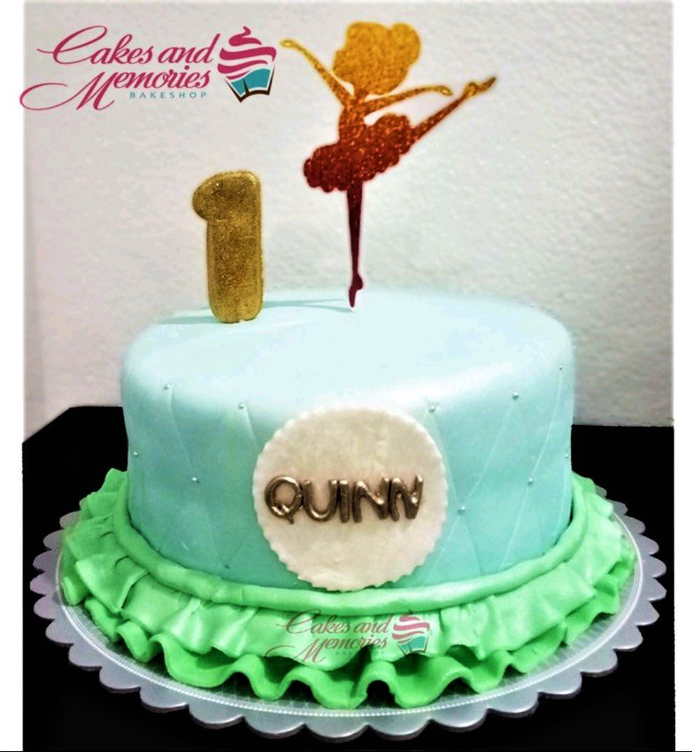 Ballerina Cake - 1104 – Cakes and Memories Bakeshop