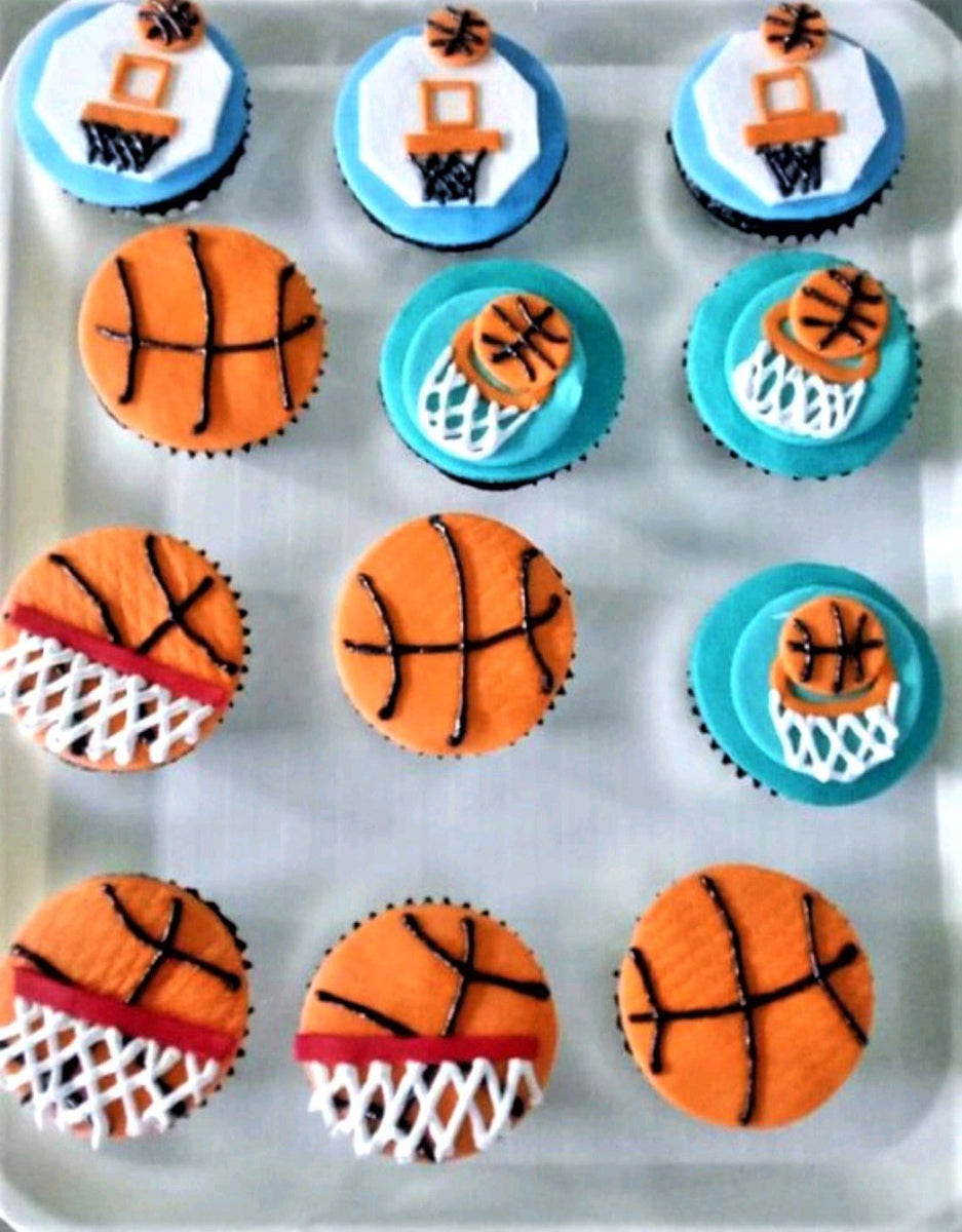 Basketball Cupcake Cakes Designs HOUSTON ROCKETS NBA Basketball Party