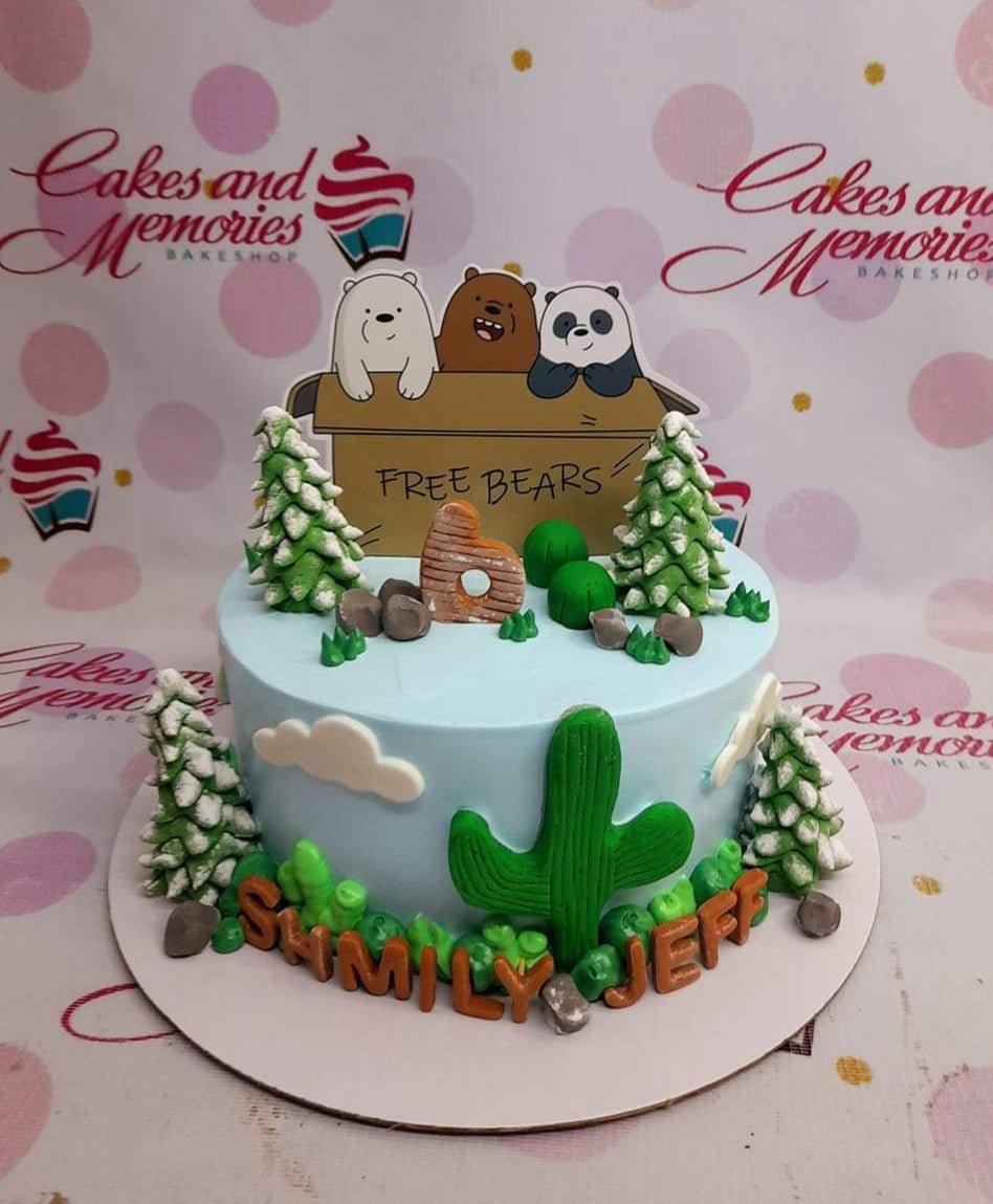 Bears Cake - 1112 – Cakes and Memories Bakeshop