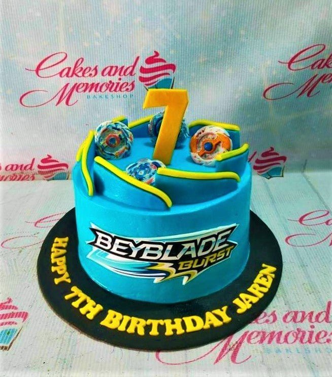 Beyblade Cake - 1106 – Cakes and Memories Bakeshop