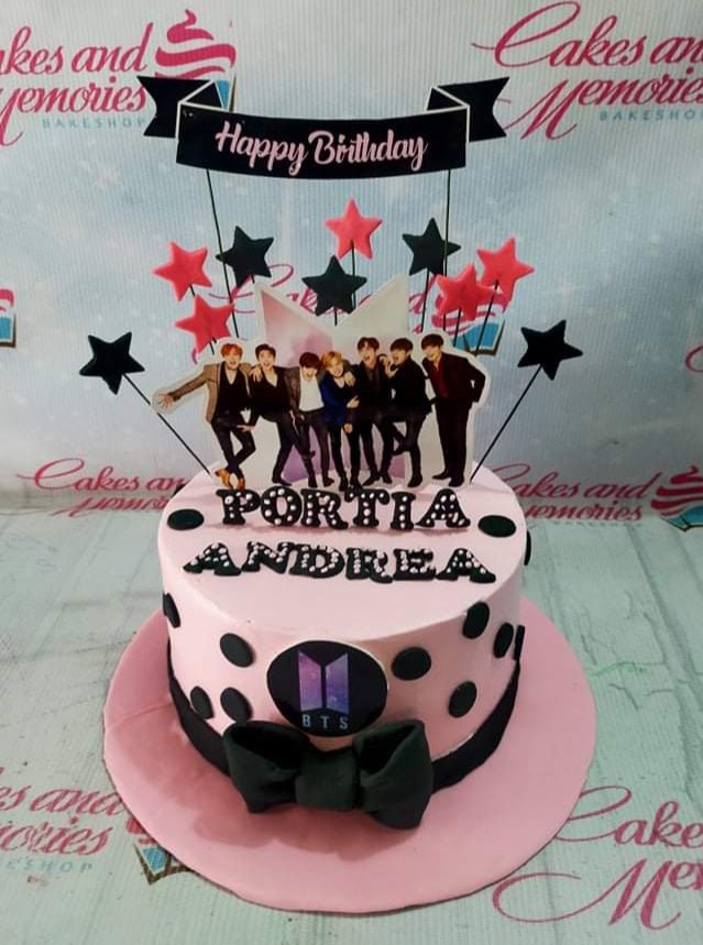 BTS Cake - 1112 – Cakes and Memories Bakeshop