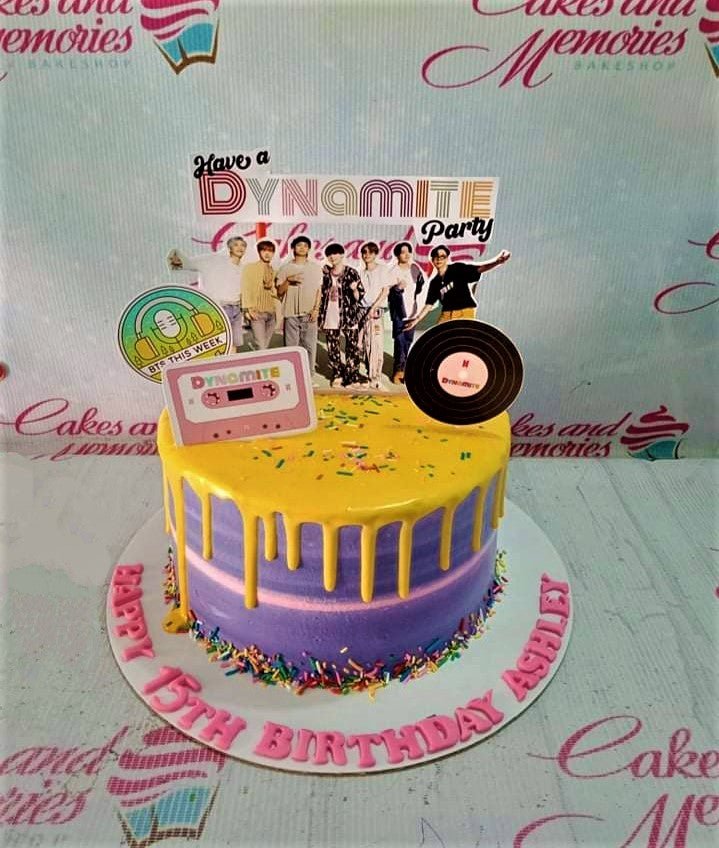 BTS Cake - 1127 – Cakes and Memories Bakeshop