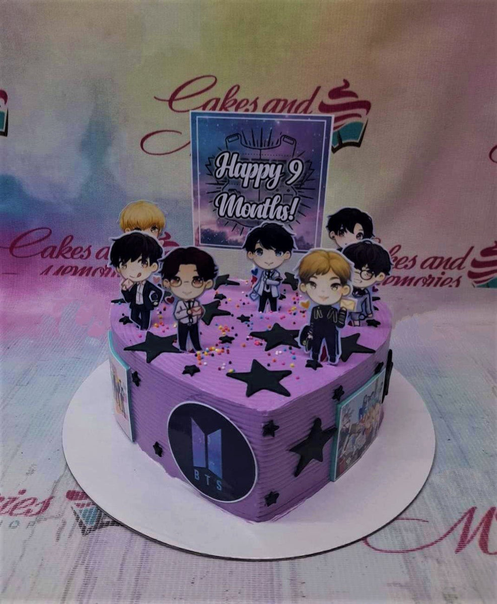 BTS Cake - 1131 – Cakes and Memories Bakeshop
