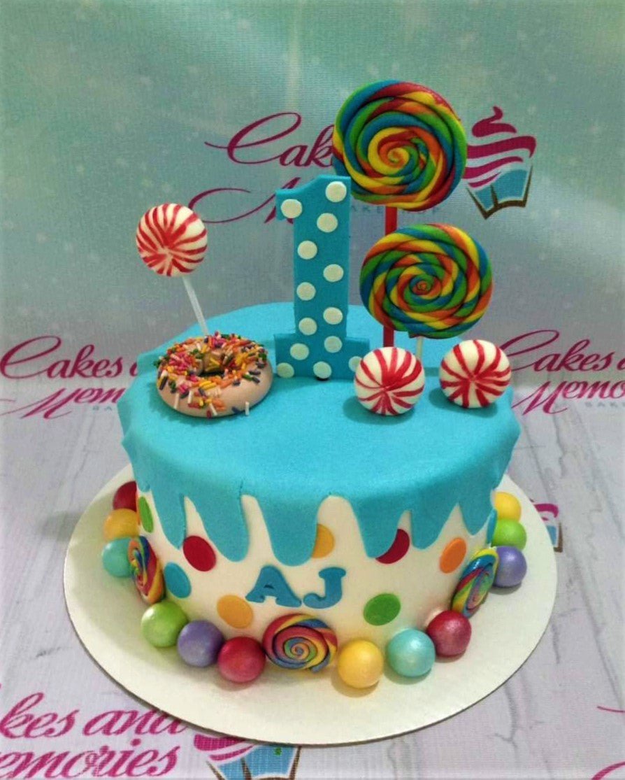 Candyland Cake - 1107 – Cakes and Memories Bakeshop
