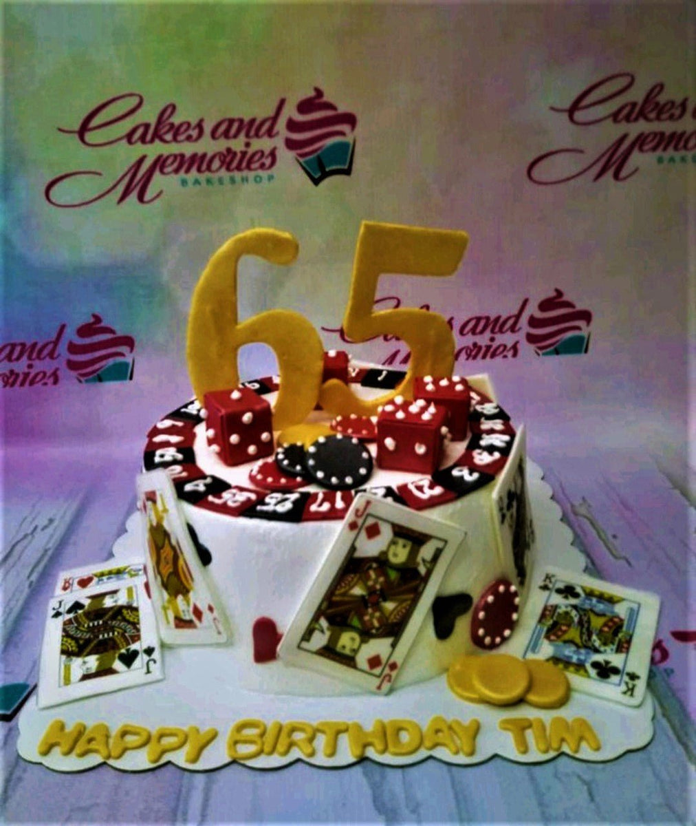 Cards Cake - 1102 – Cakes and Memories Bakeshop