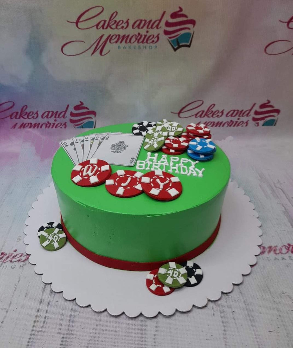 Cards Cake - 1103 – Cakes and Memories Bakeshop