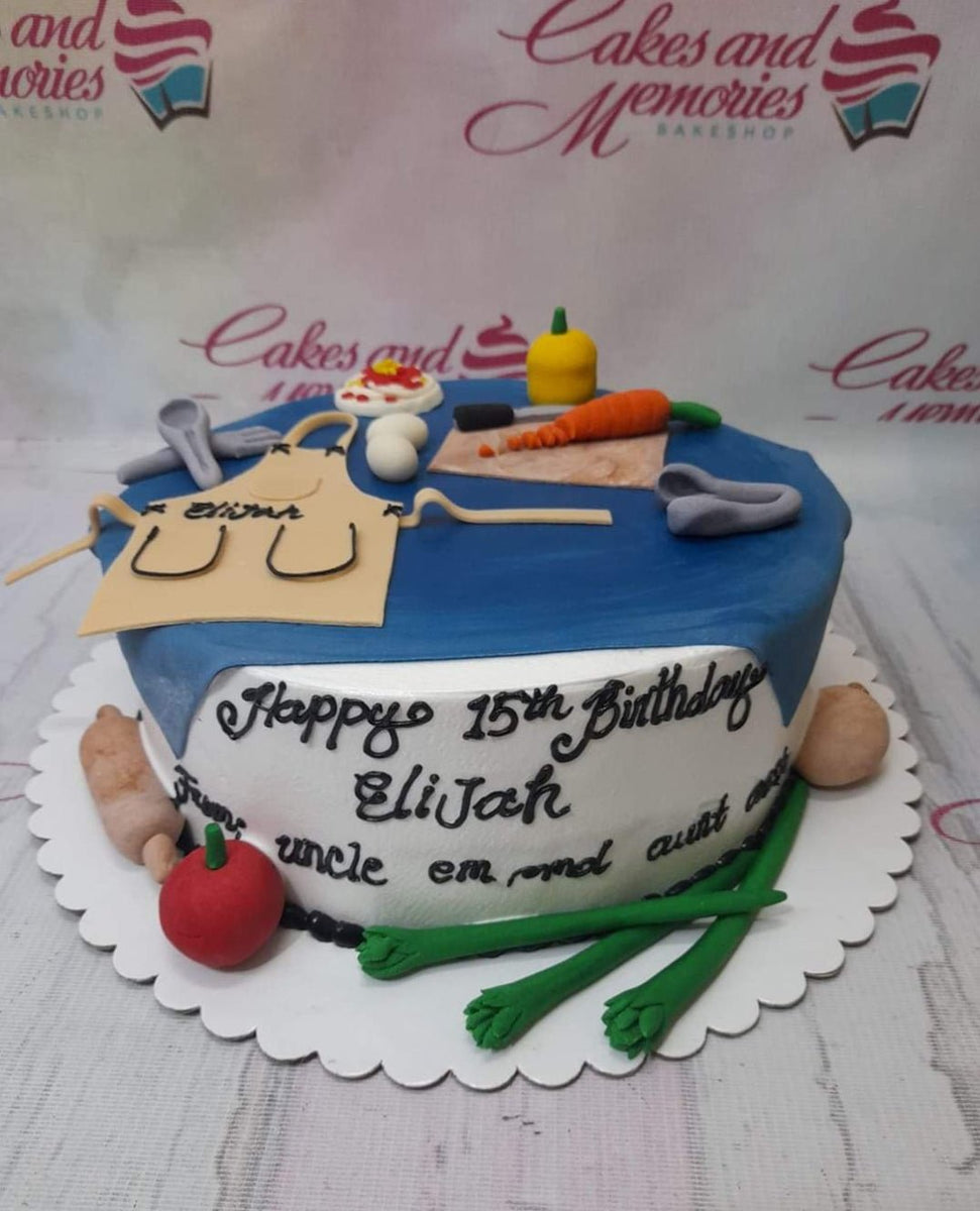 Chef Cake - 1106 – Cakes and Memories Bakeshop