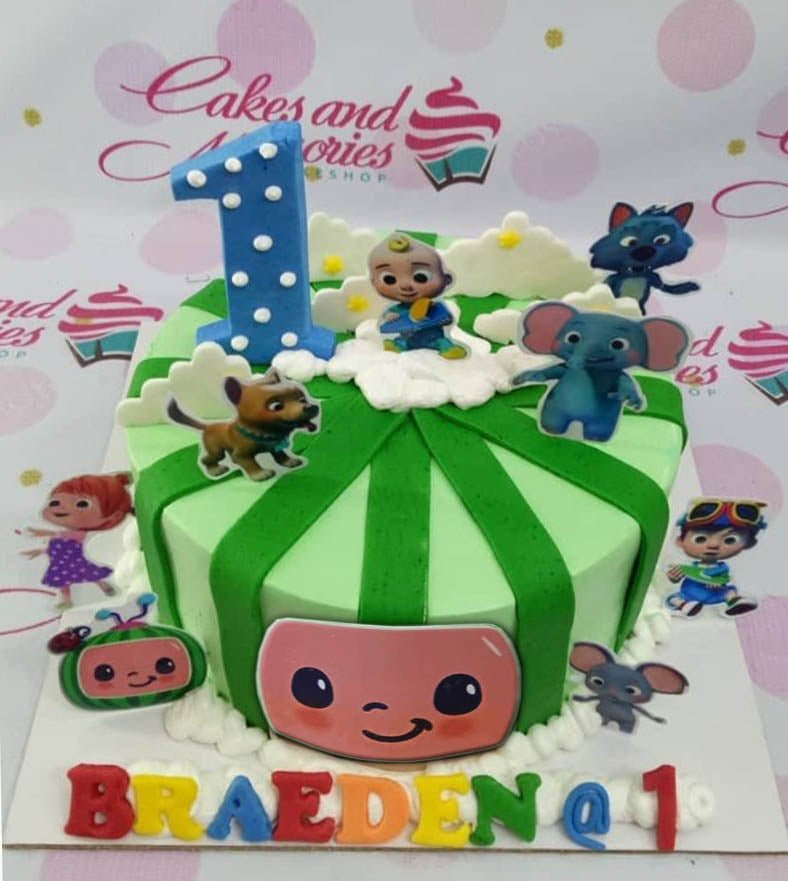 Cocomelon Cake - 1104 – Cakes and Memories Bakeshop