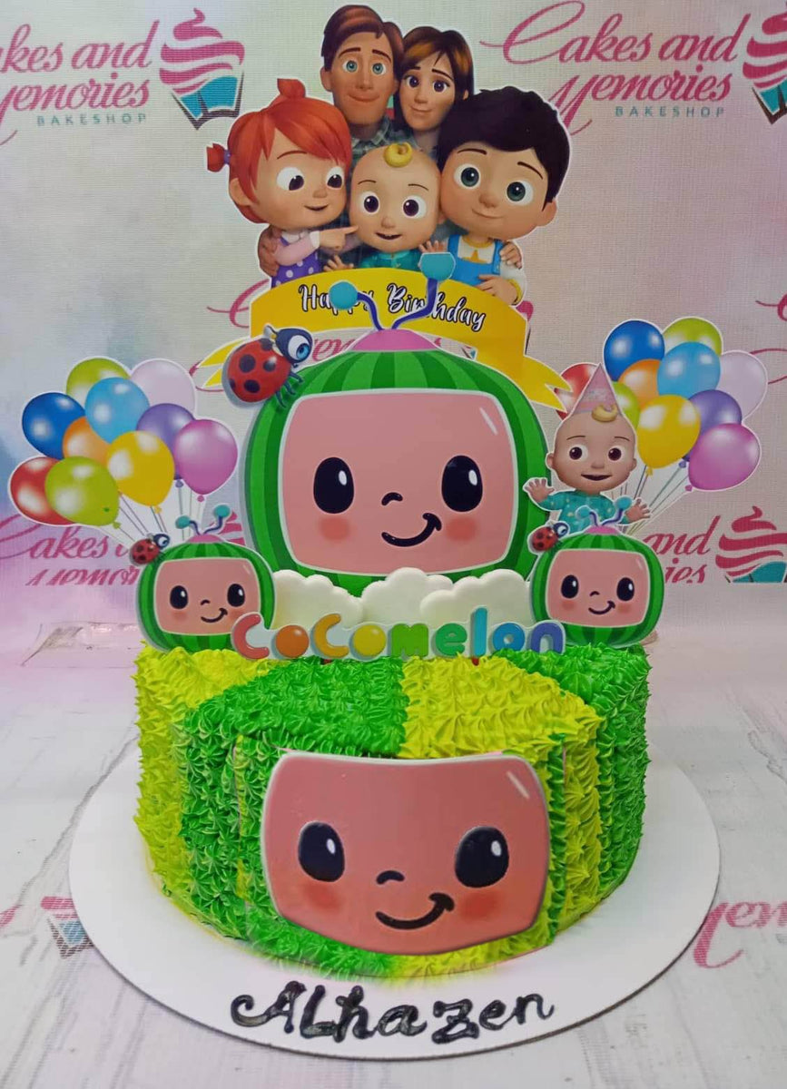 Cocomelon Cake - 1119 – Cakes and Memories Bakeshop