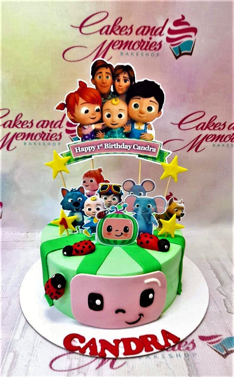 Cocomelon Cake - 1121 – Cakes and Memories Bakeshop