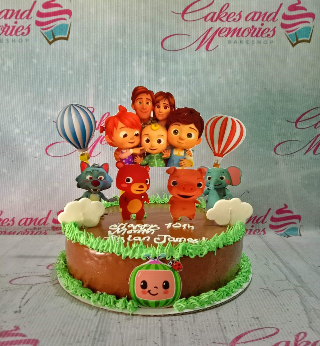 Cocomelon Cake - 1123 – Cakes and Memories Bakeshop
