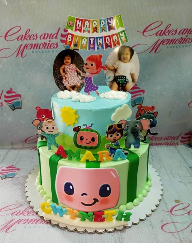 Cocomelon Cake - 2203 – Cakes and Memories Bakeshop