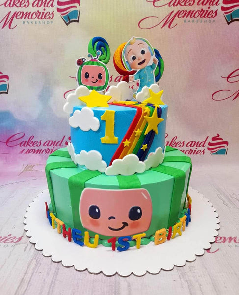 Cocomelon Cake - 2207 – Cakes and Memories Bakeshop