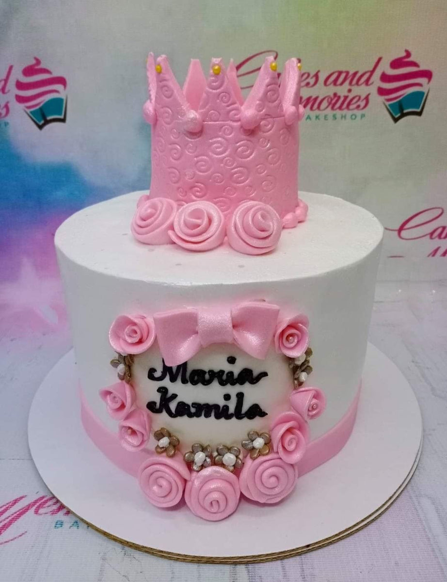 Crown Cake - 1103 – Cakes and Memories Bakeshop