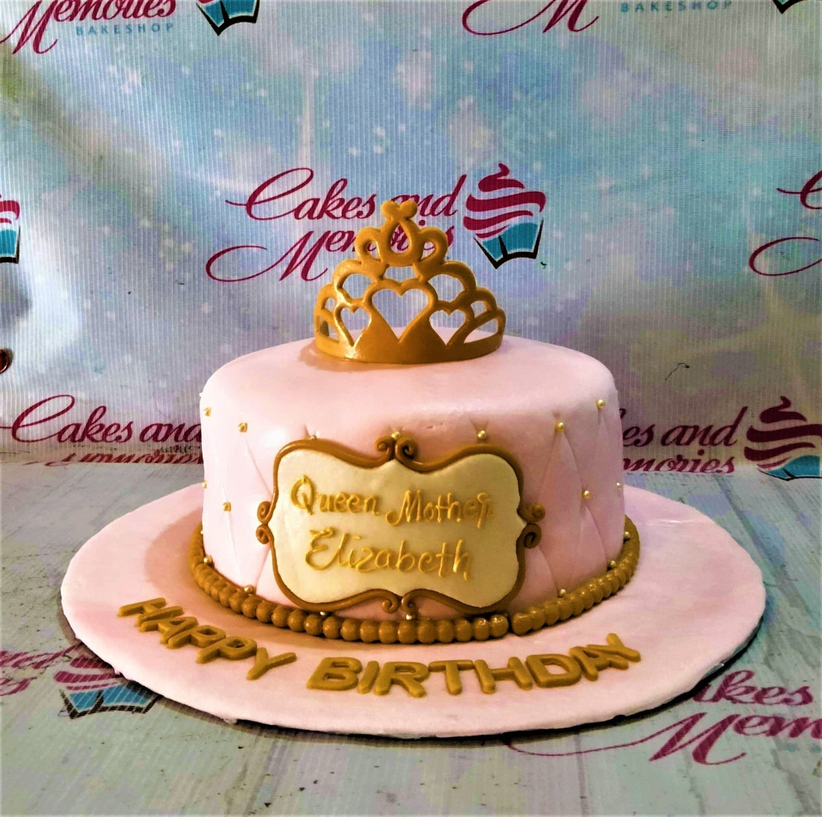 Crown Cake - 1125 – Cakes and Memories Bakeshop