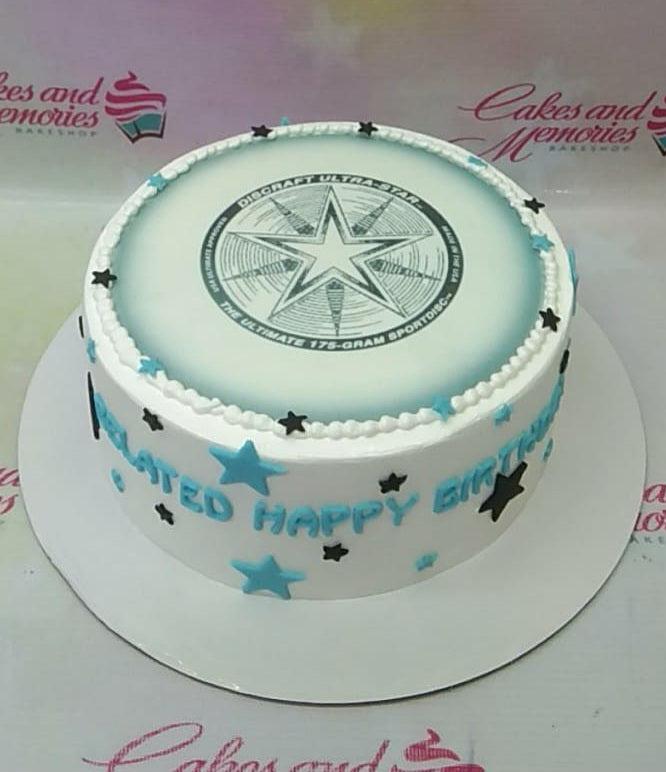 Frisbee Cake - 6001 – Cakes and Memories Bakeshop