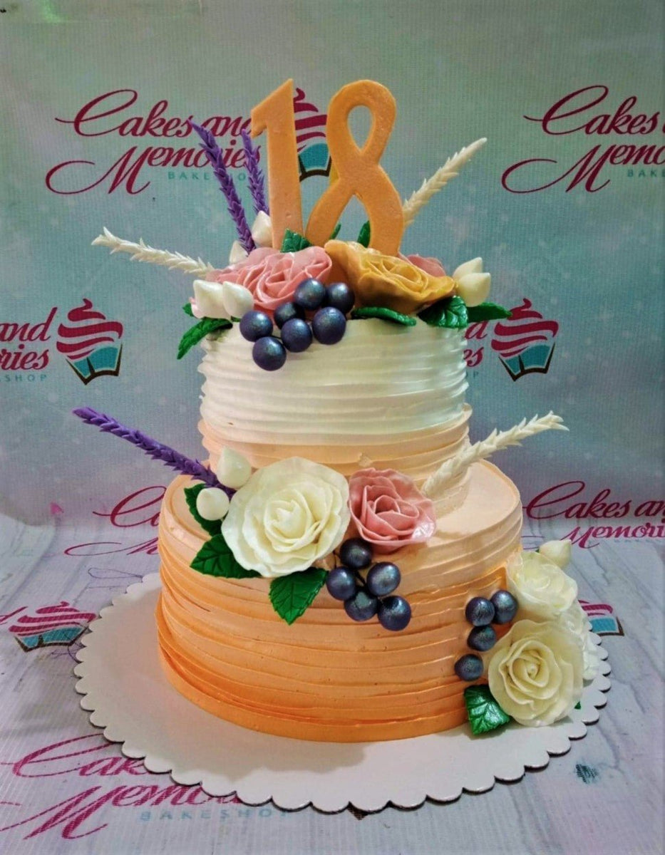 Debut Cake - 2242 – Cakes and Memories Bakeshop