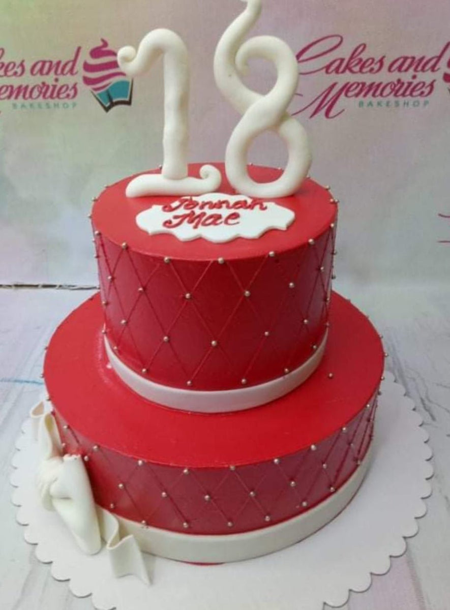 Debut Cake - 2246 – Cakes and Memories Bakeshop