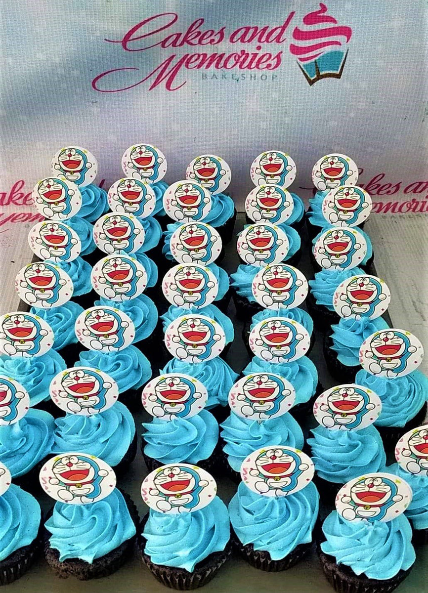 Doraemon Cupcake Themed Cupcakes – Magical Disney Treats – Crave