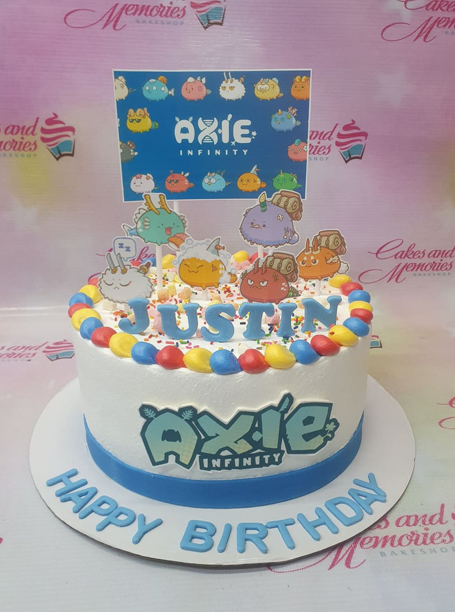 Axie Infinity Cake - 1001 – Cakes and Memories Bakeshop