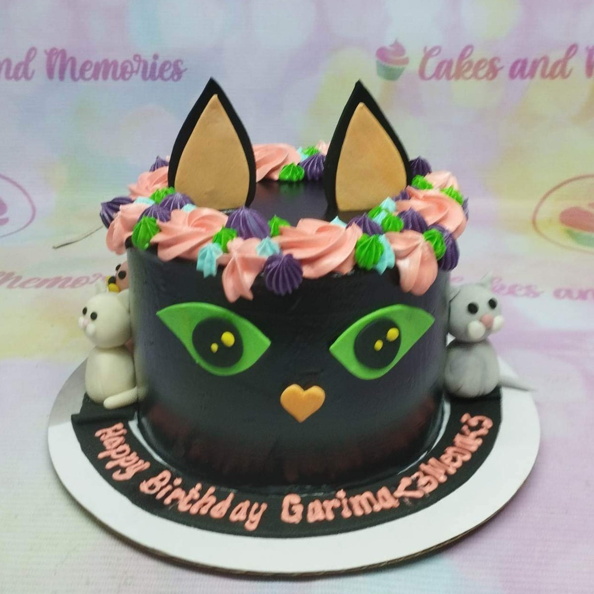 Cat Cake - 1111 – Cakes and Memories Bakeshop