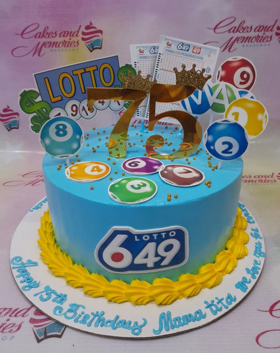Lotto Cake - 1001 – Cakes and Memories Bakeshop