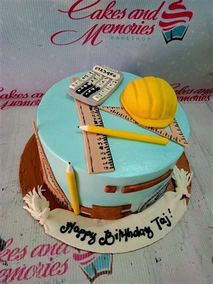 Engineer Cake - 1106 – Cakes and Memories Bakeshop