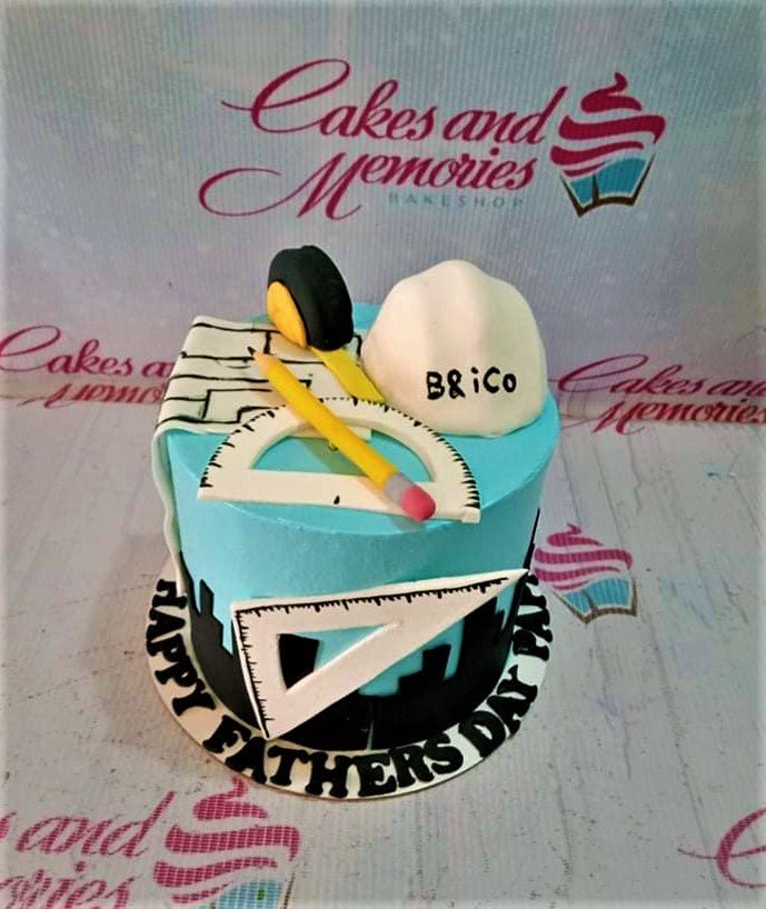 Engineer Cake - 1107 – Cakes and Memories Bakeshop