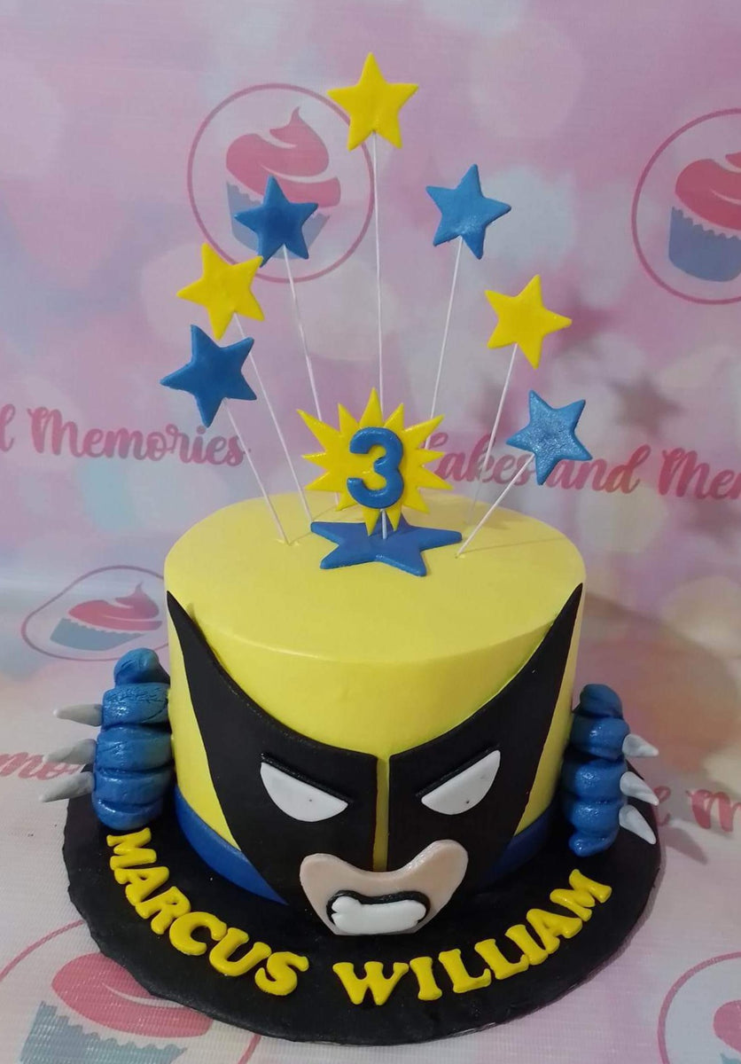 X-Men Cake - 1001 – Cakes and Memories Bakeshop