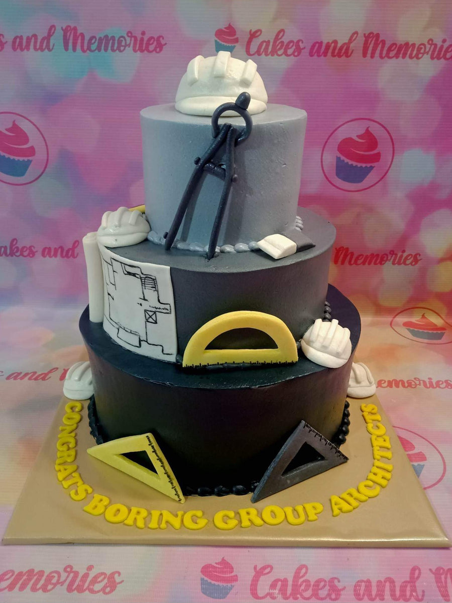 Engineer Cake - 3001 – Cakes and Memories Bakeshop