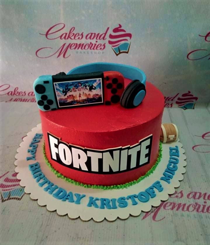 Fortnite Cake - 1101 – Cakes and Memories Bakeshop