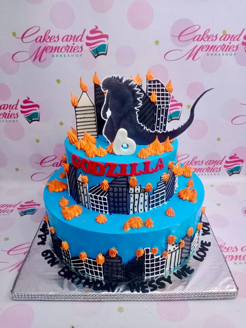 Godzilla Cake - 2102 – Cakes and Memories Bakeshop