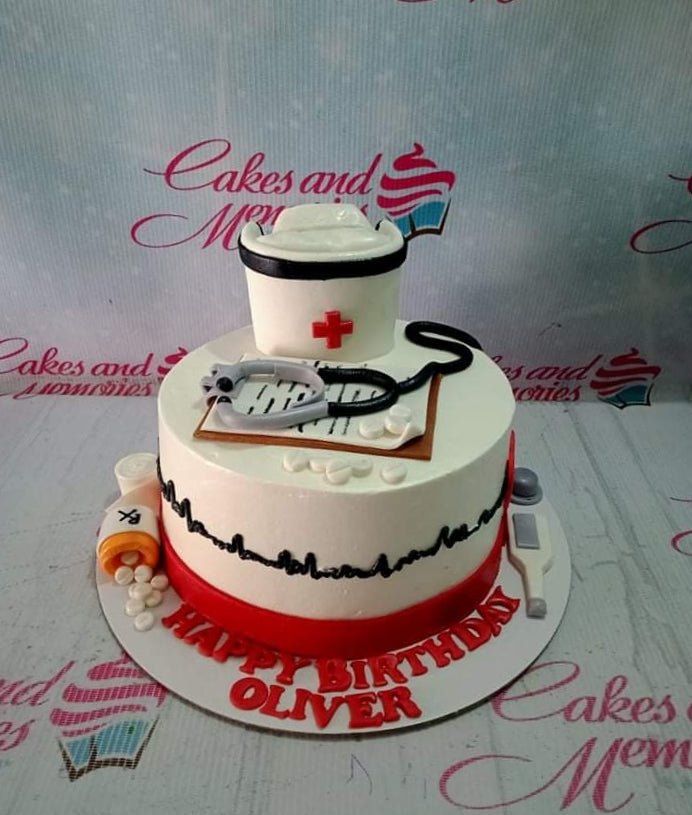 Healthcare Cake - 1110 – Cakes and Memories Bakeshop