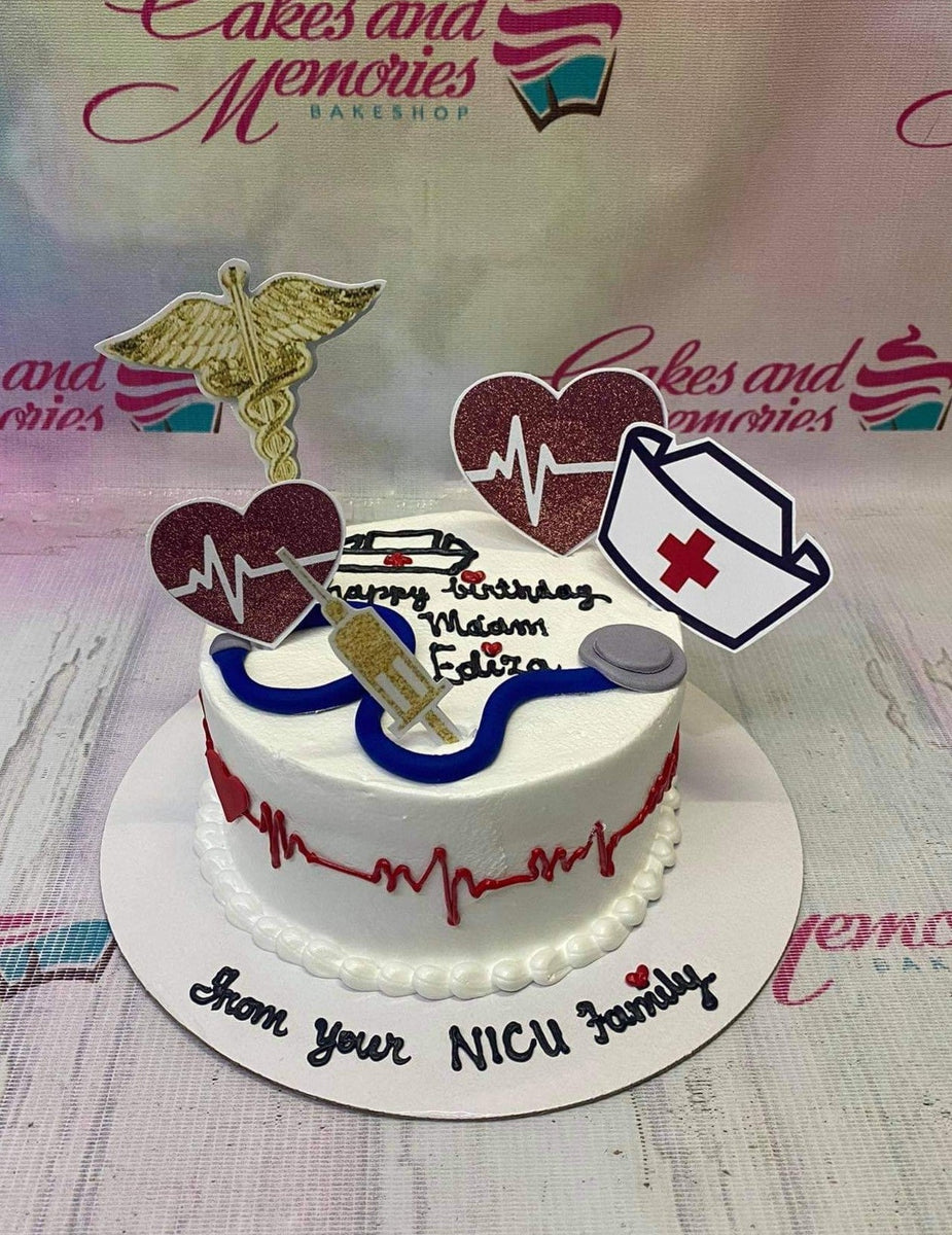 Healthcare Cake - 1113 – Cakes and Memories Bakeshop