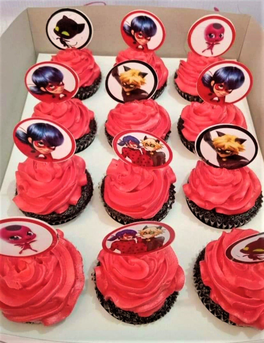 Lady Bug Cupcakes - 7501 – Cakes and Memories Bakeshop