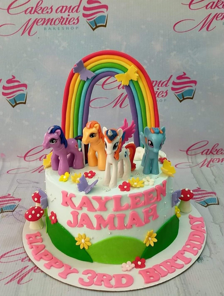 Little Pony Cake - 1109 – Cakes and Memories Bakeshop