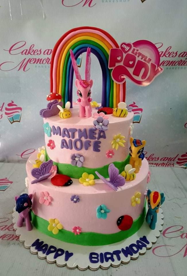 Little Pony Cake - 2211 – Cakes and Memories Bakeshop