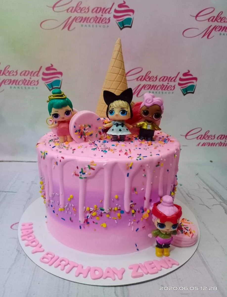 LOL Surprise Cake - 1004 – Cakes and Memories Bakeshop